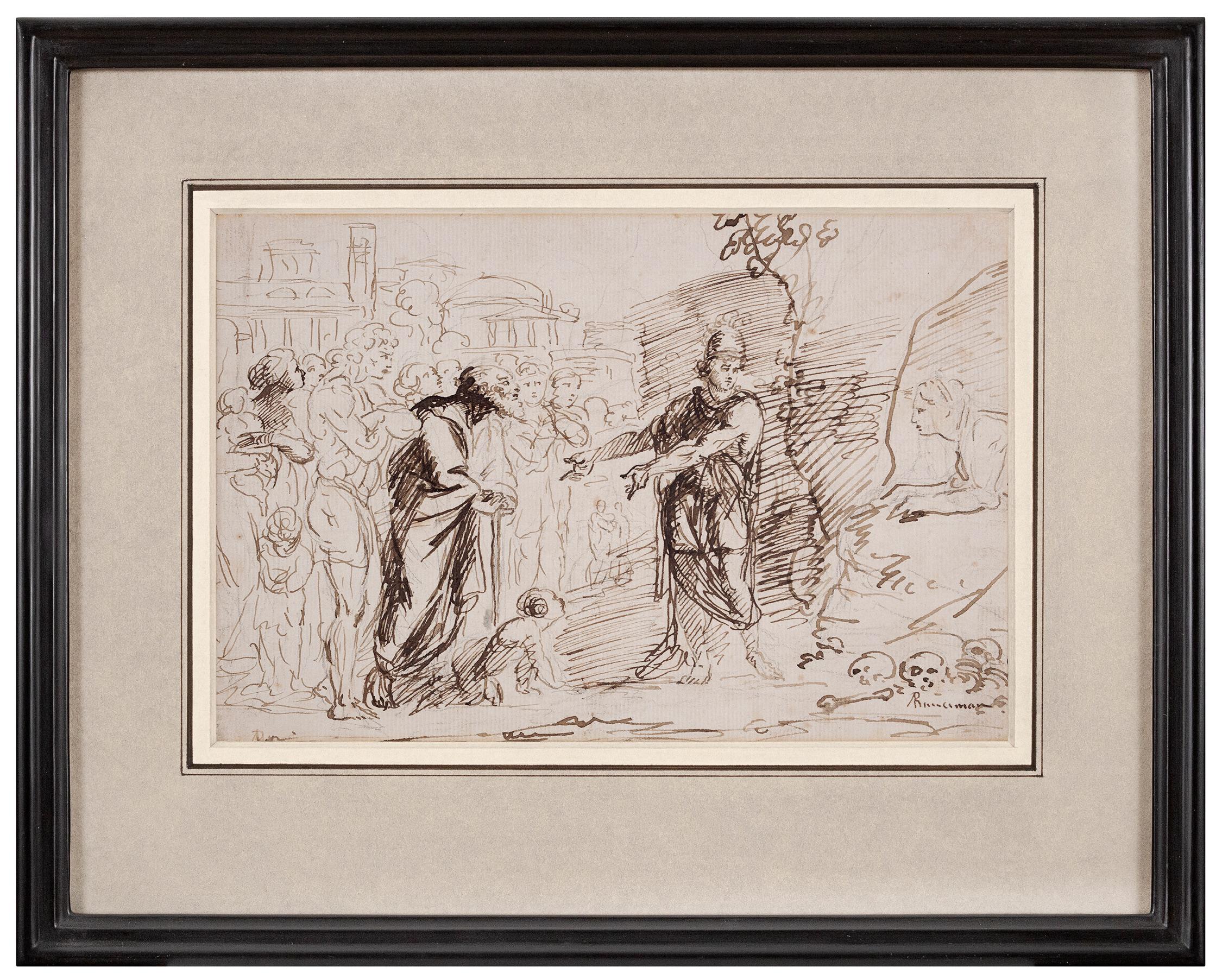 Runciman, Alexander (1736 – 1785) – ‘Oedipus’. | ABBOTT and HOLDER