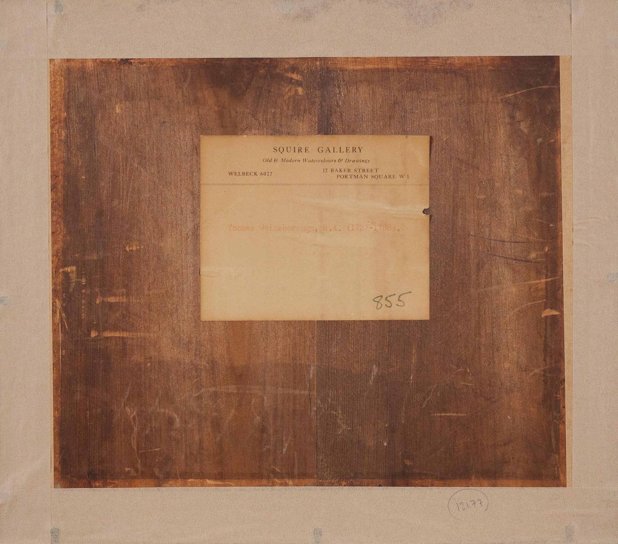 Gainsborough R.A., Thomas (1727 – 1788) – Landscape Composition ...