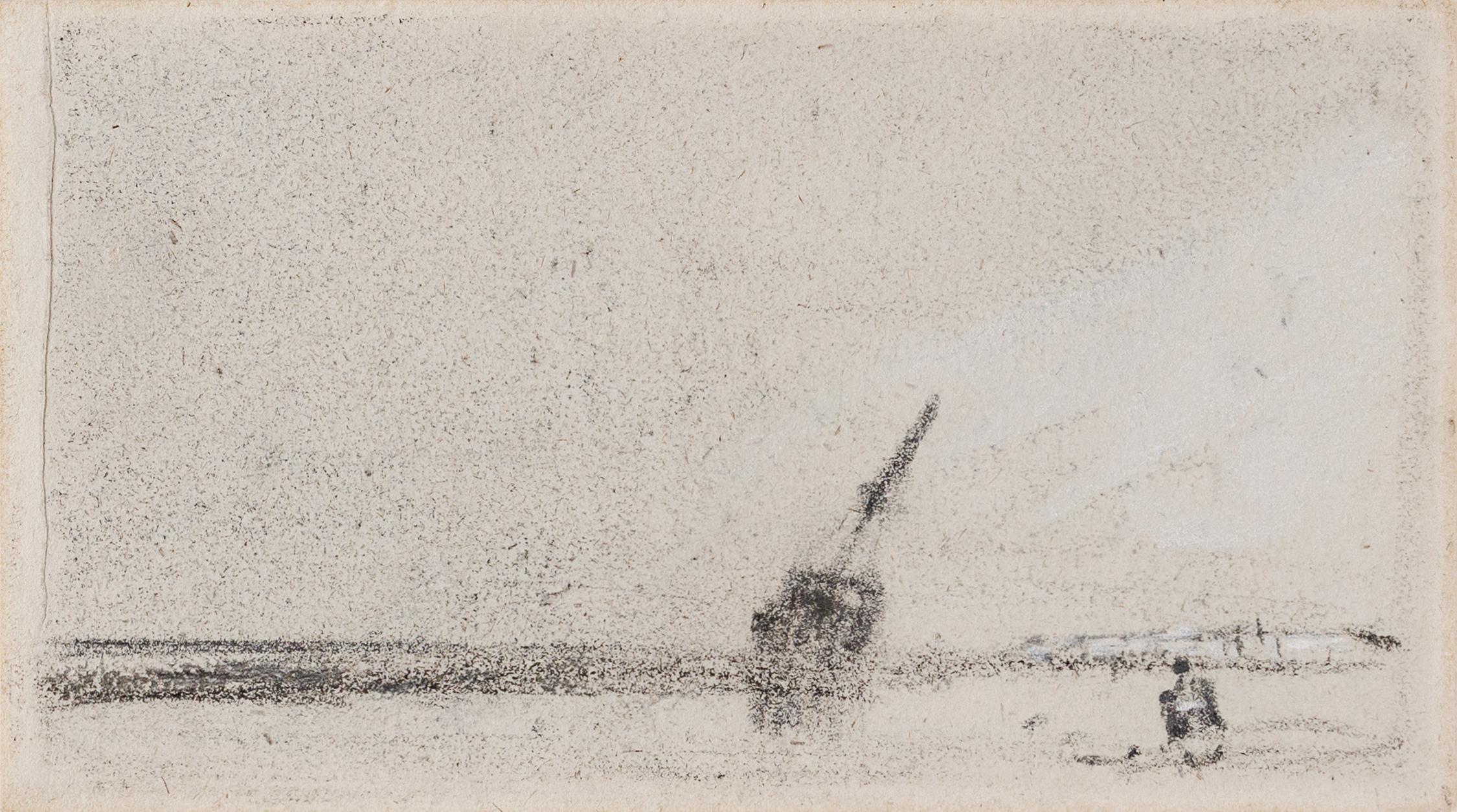 Francia, Francois Louis Thomas (1772 – 1839) – Coastal Scene with a ...