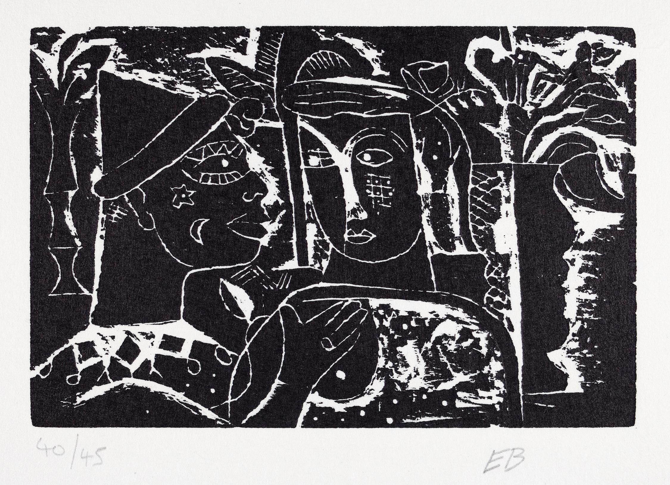 Burra, Edward (1905 – 1976) – ‘Cafe’. | ABBOTT and HOLDER