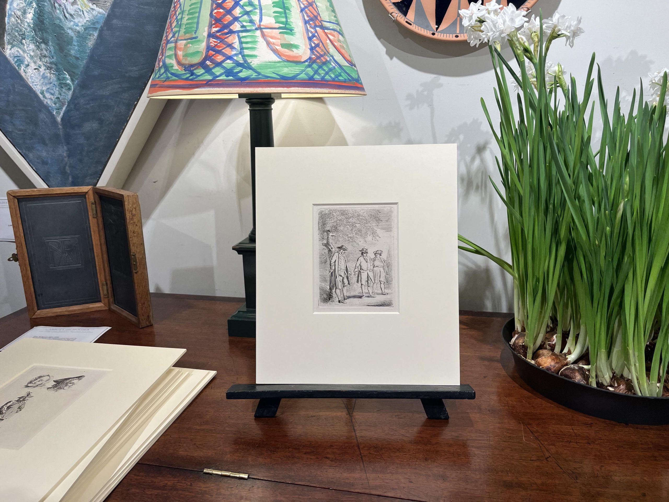 Sandby R.A., Paul (1731 – 1809) – ‘Three men in conversation beneath a tree’ (AG56). | ABBOTT ...