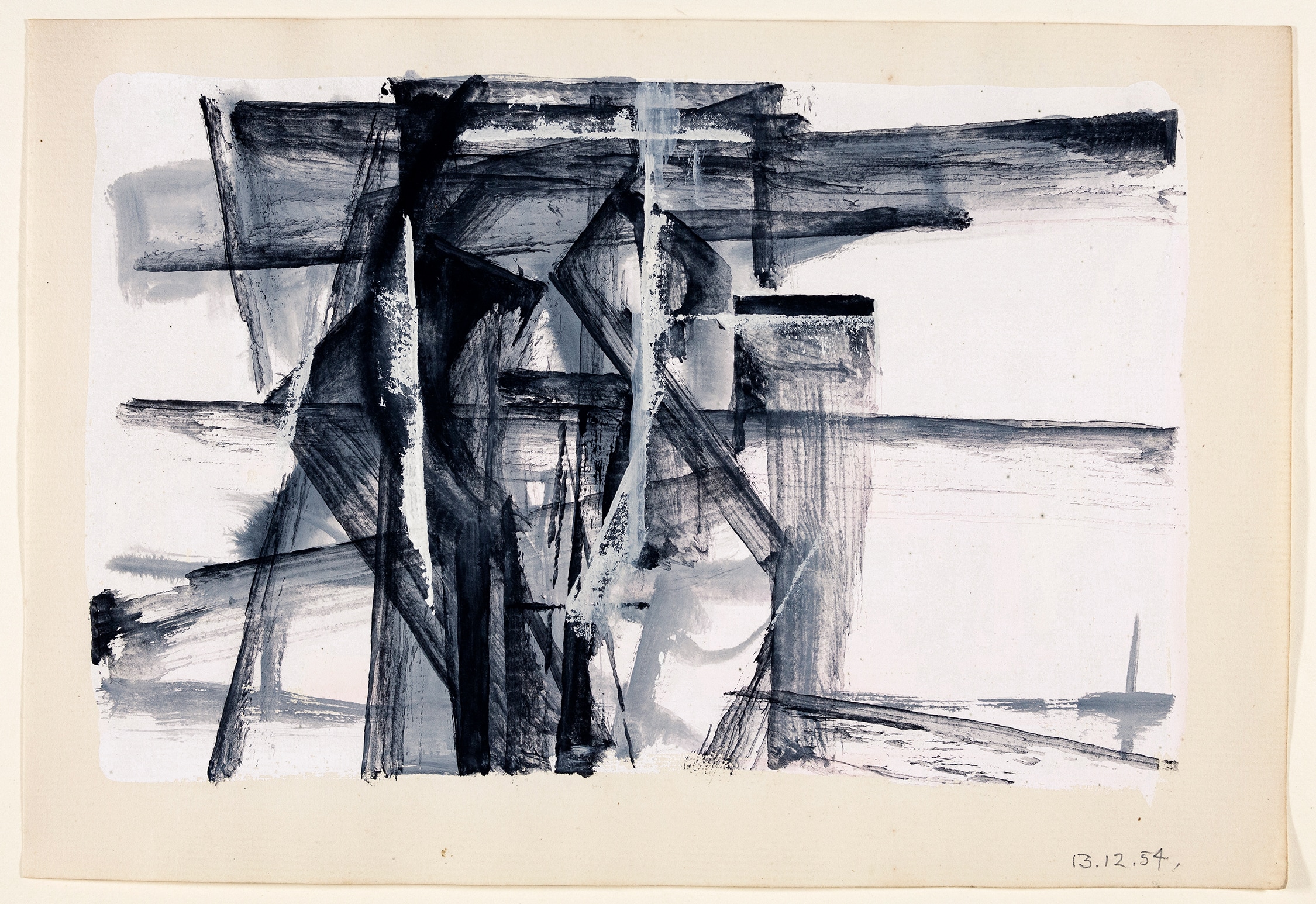 Kay, Bernard (1927 – 2021) – ‘Gris de Ciel’. | ABBOTT and HOLDER