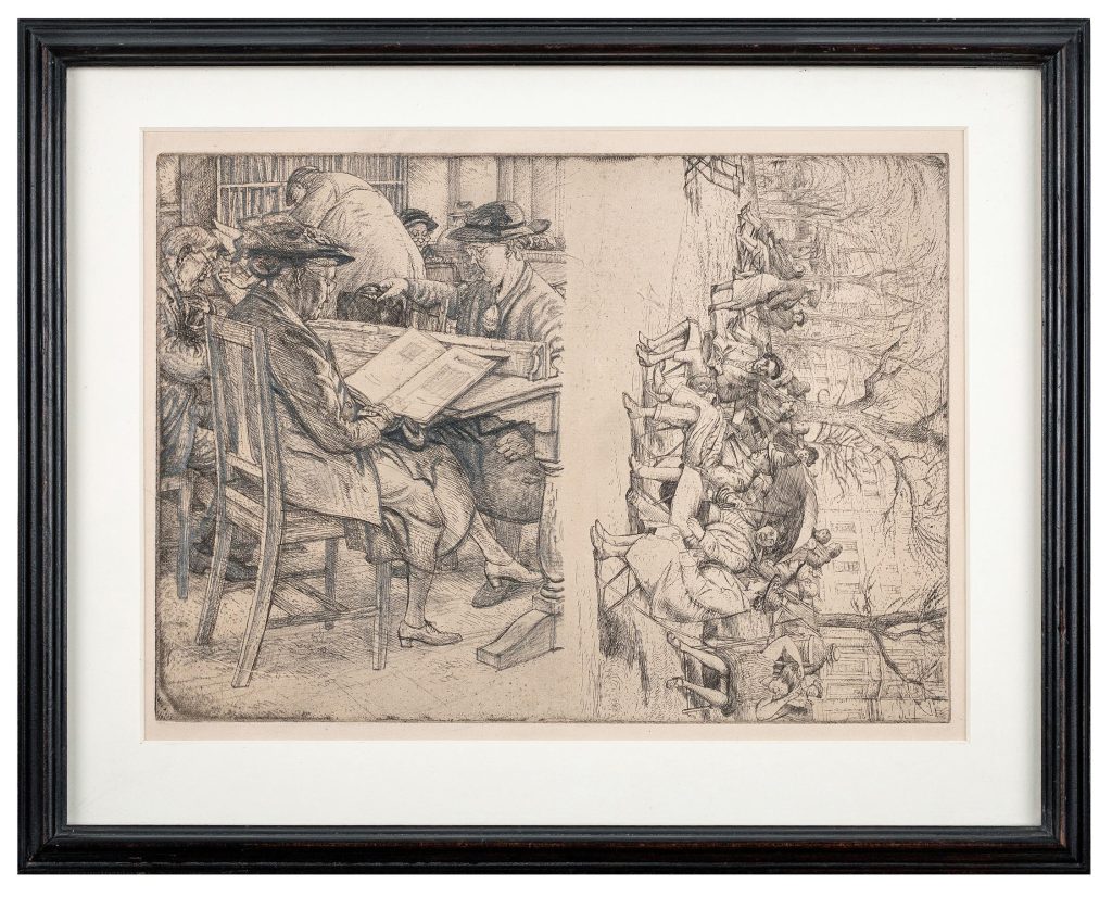 Lack R.E., Henry Martyn (1909 – 1979) – The Library / The Park ...