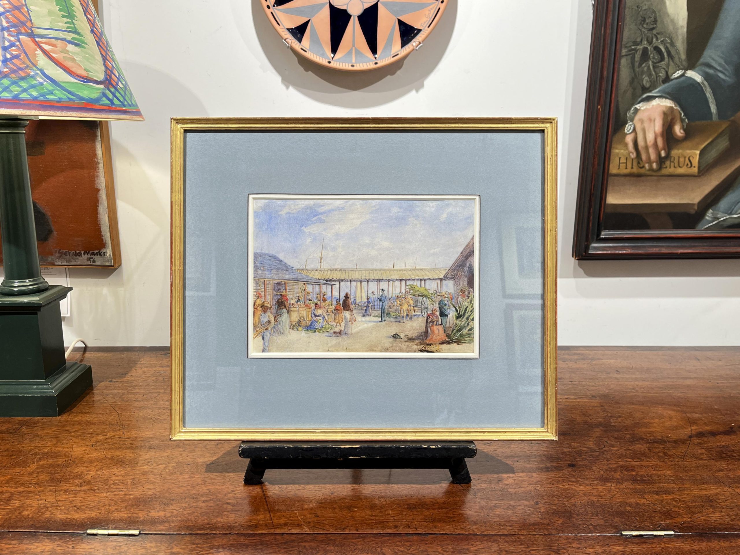 ANON (Nineteenth-Century) – Bahamas; ‘Nassau Market’. | ABBOTT and HOLDER