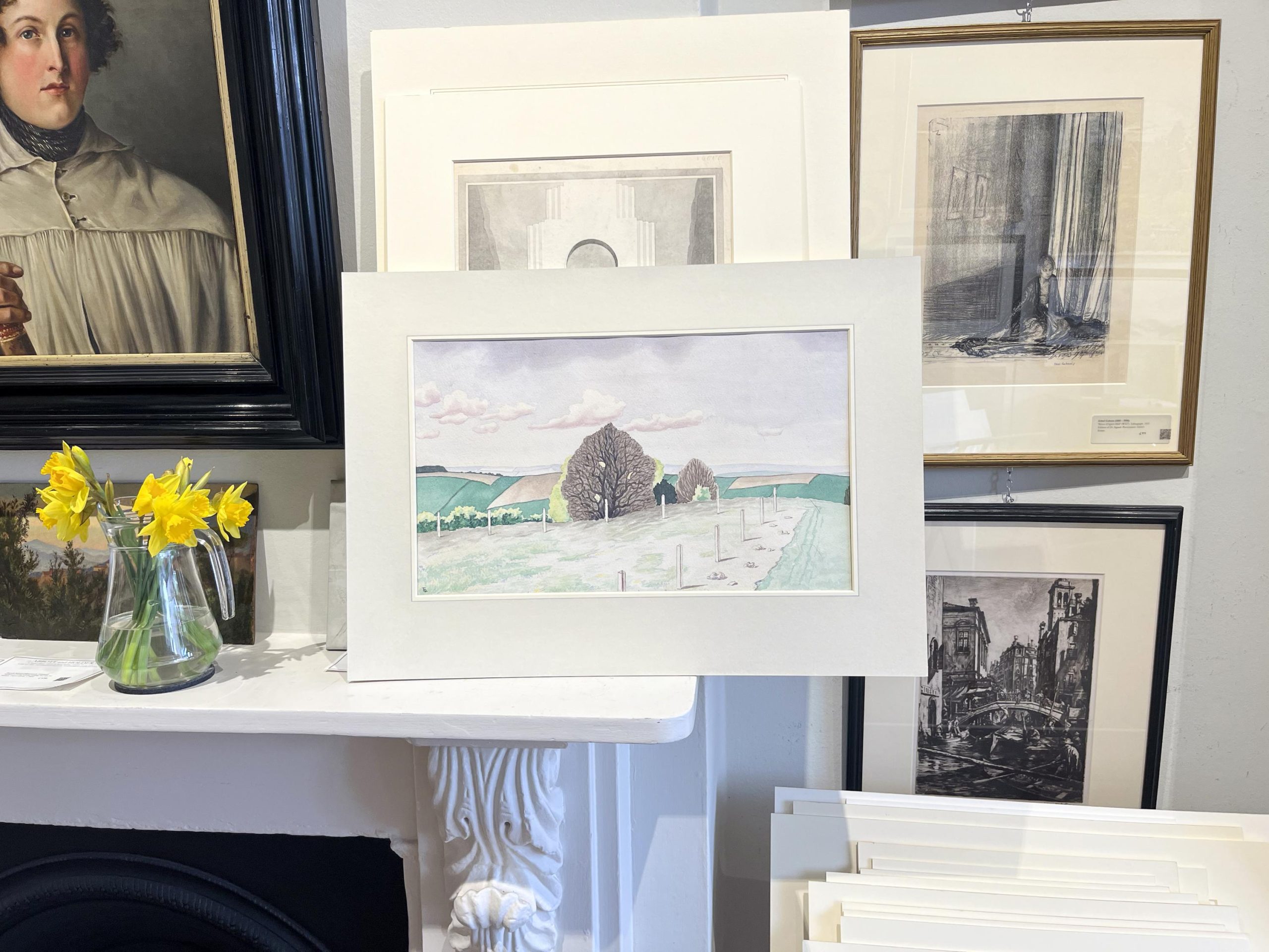 Graham, Fergus (1900 – 1968) – A rolling landscape. | ABBOTT and HOLDER