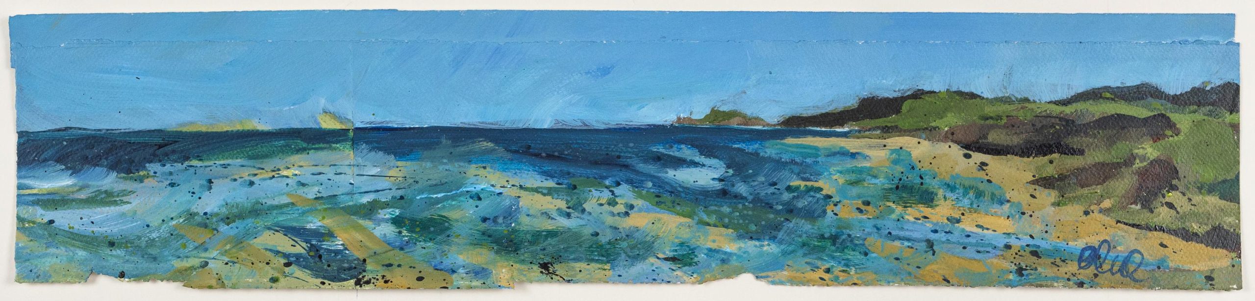 Blue (Contemporary), Mary – Cornwall; Portcurno. | ABBOTT and HOLDER