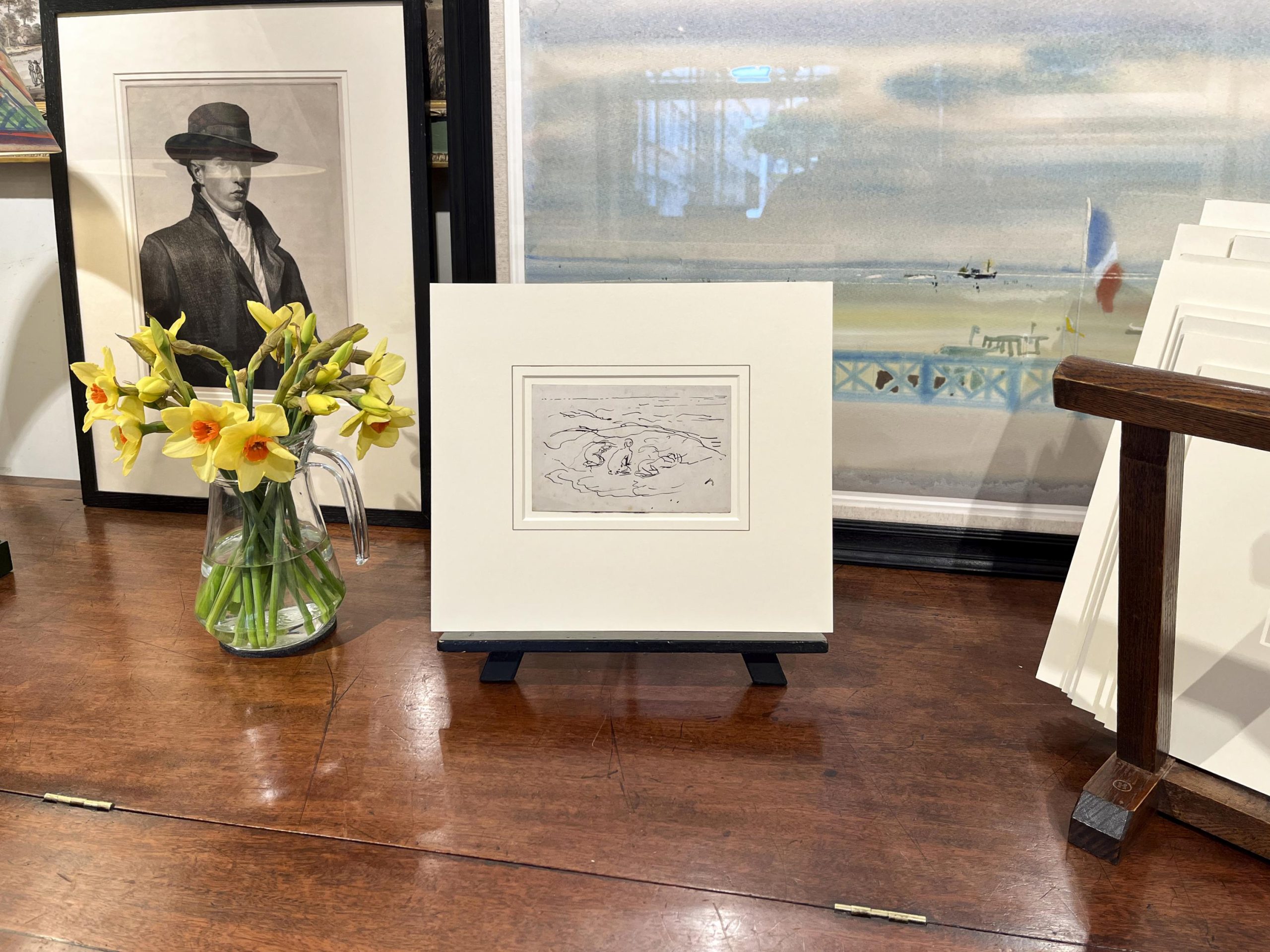 Roussel, Theodore Casimir (1847 – 1926) – Figures on a beach | ABBOTT ...