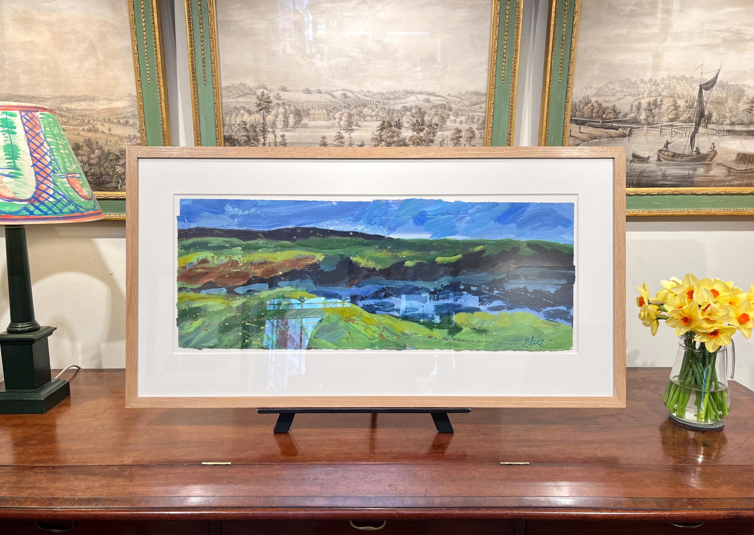 Blue (Contemporary), Mary – Anglesey; Llanfachraeth. | ABBOTT and HOLDER