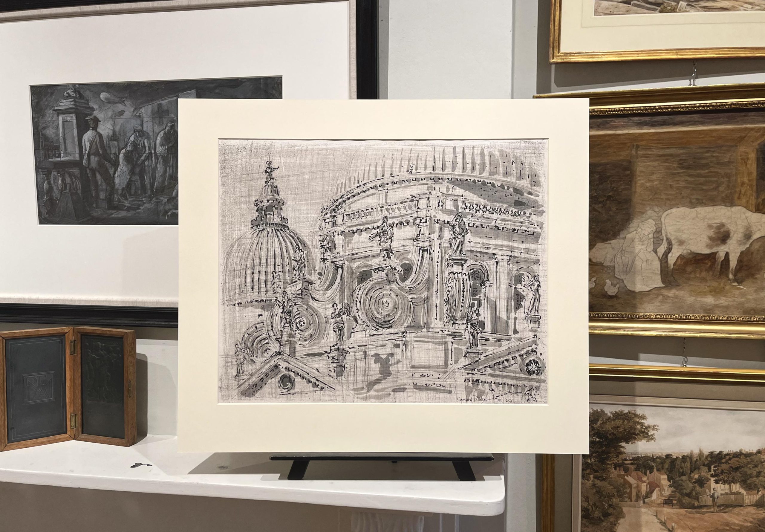 Pollitzer, Arthur Sigmund (1913 – 1983) – Italy; Venice, the dome of ...