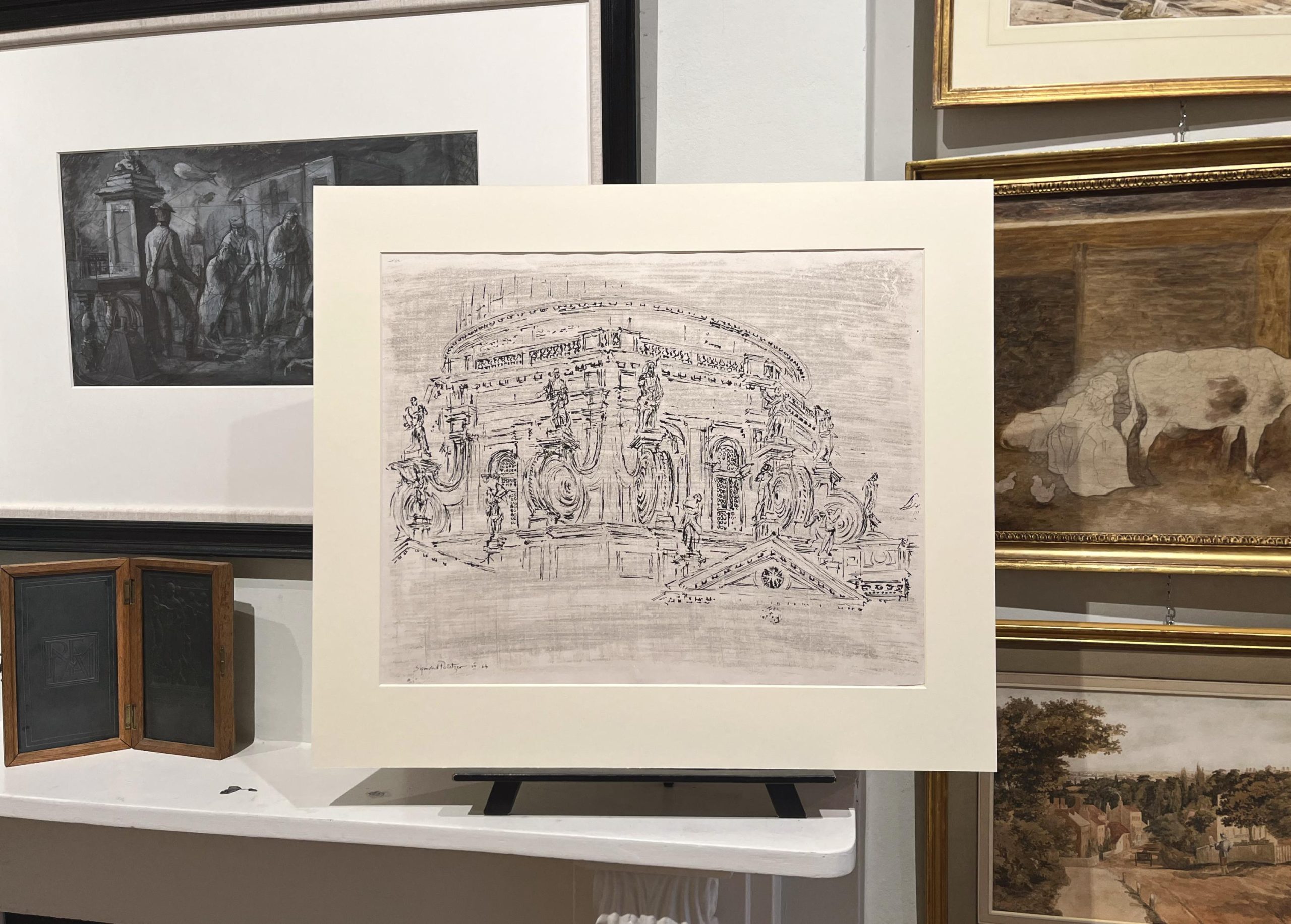 Pollitzer, Arthur Sigmund (1913 – 1983) – Italy; Venice, the dome of ...