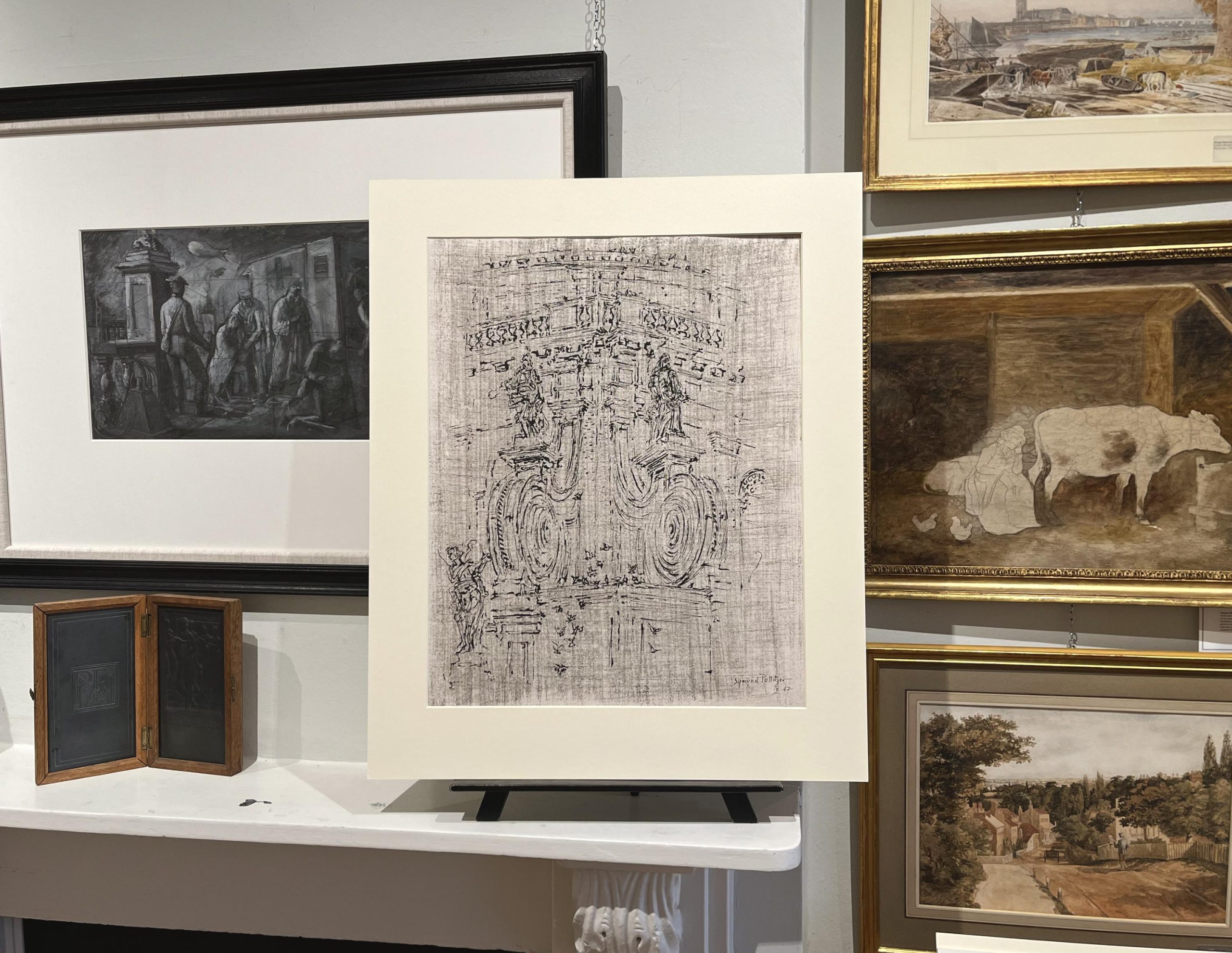 Pollitzer, Arthur Sigmund (1913 – 1983) – Italy; Venice, the dome of ...