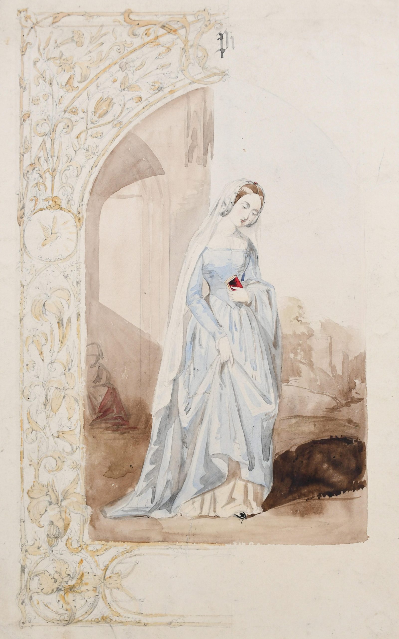 Stephanoff, James (1878 – 1874) – A Tudor Princess. | ABBOTT and HOLDER