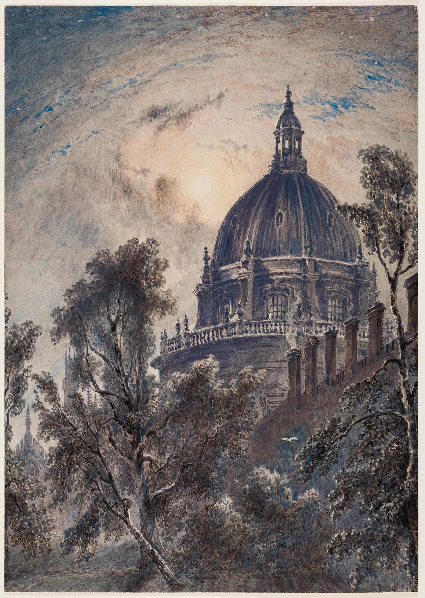 Ince, Joseph Murray (1806 – 1859) – Oxford; the Radcliffe Camera ...
