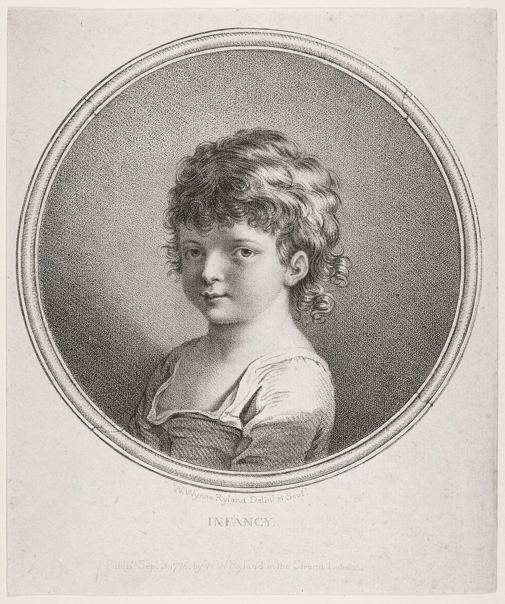 Rylands, William Wynne (1738 – 1783) – ‘Infancy’. | ABBOTT and HOLDER