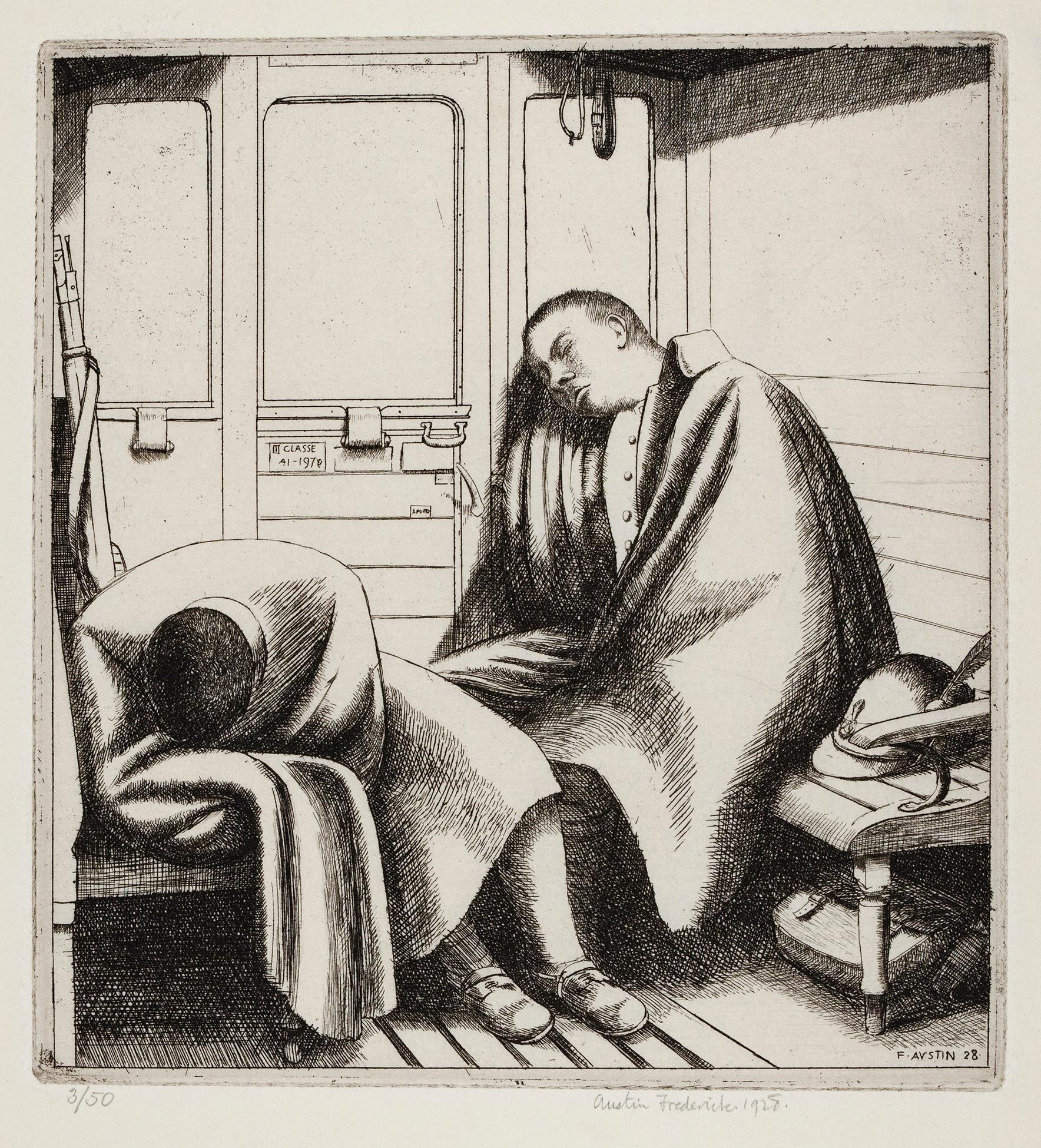 Austin, Frederick George (1902 – 1990) – ‘Soldiers Sleeping’. | ABBOTT ...