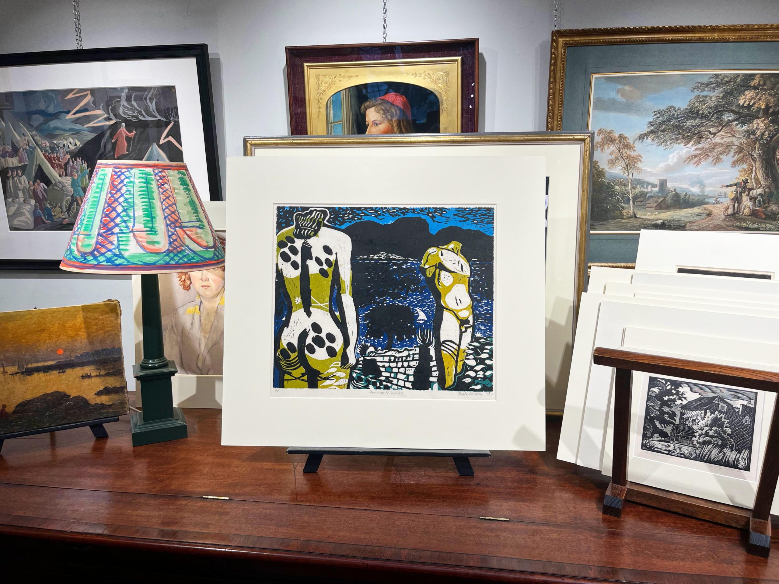 Graham, Rigby (1931 – 2015) – ‘Homage to Cavafy’. | ABBOTT and HOLDER