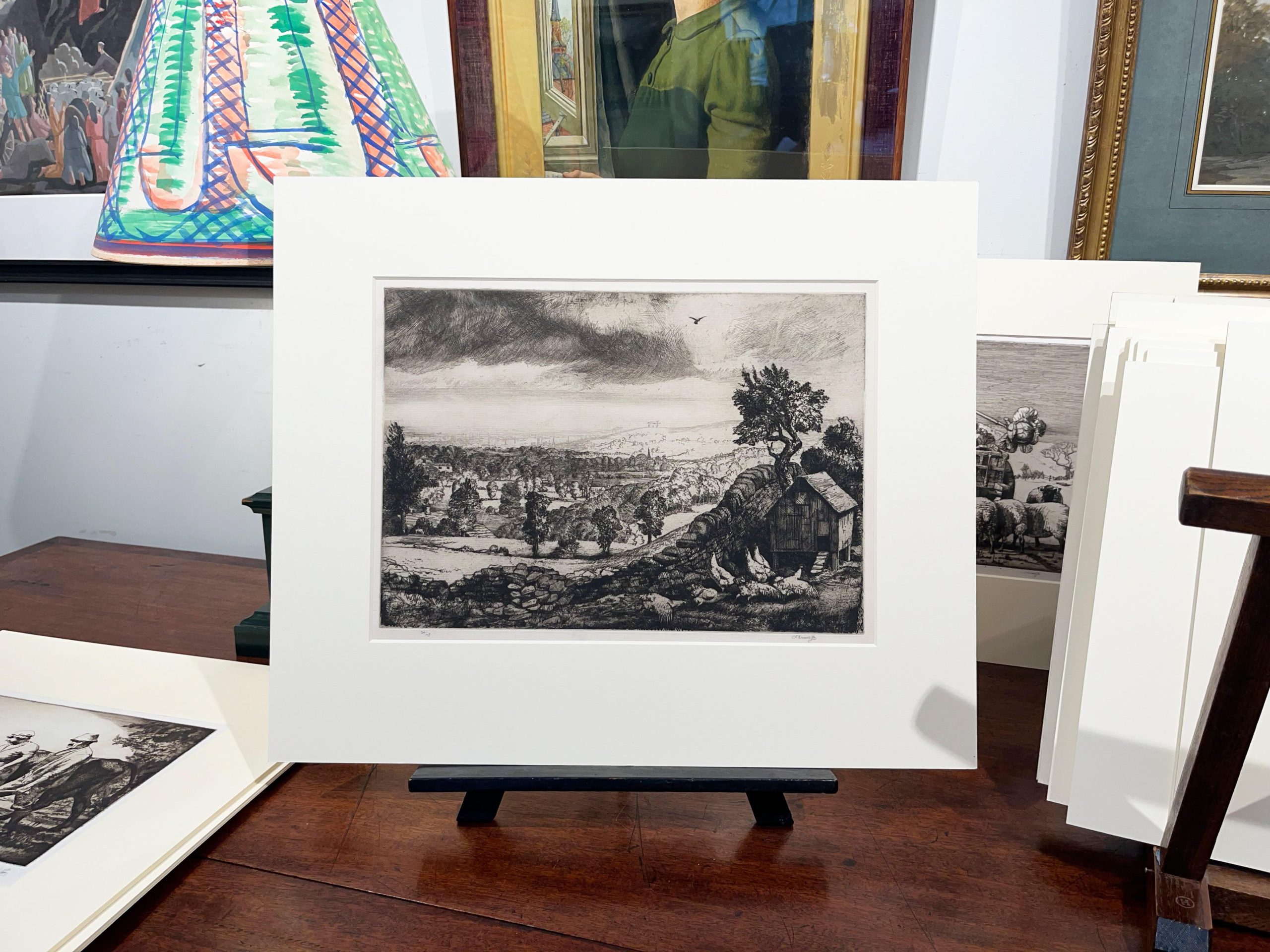 Tunnicliffe R.A. R.E., Charles Frederick (1901 – 1978) – Cheshire; ‘The ...