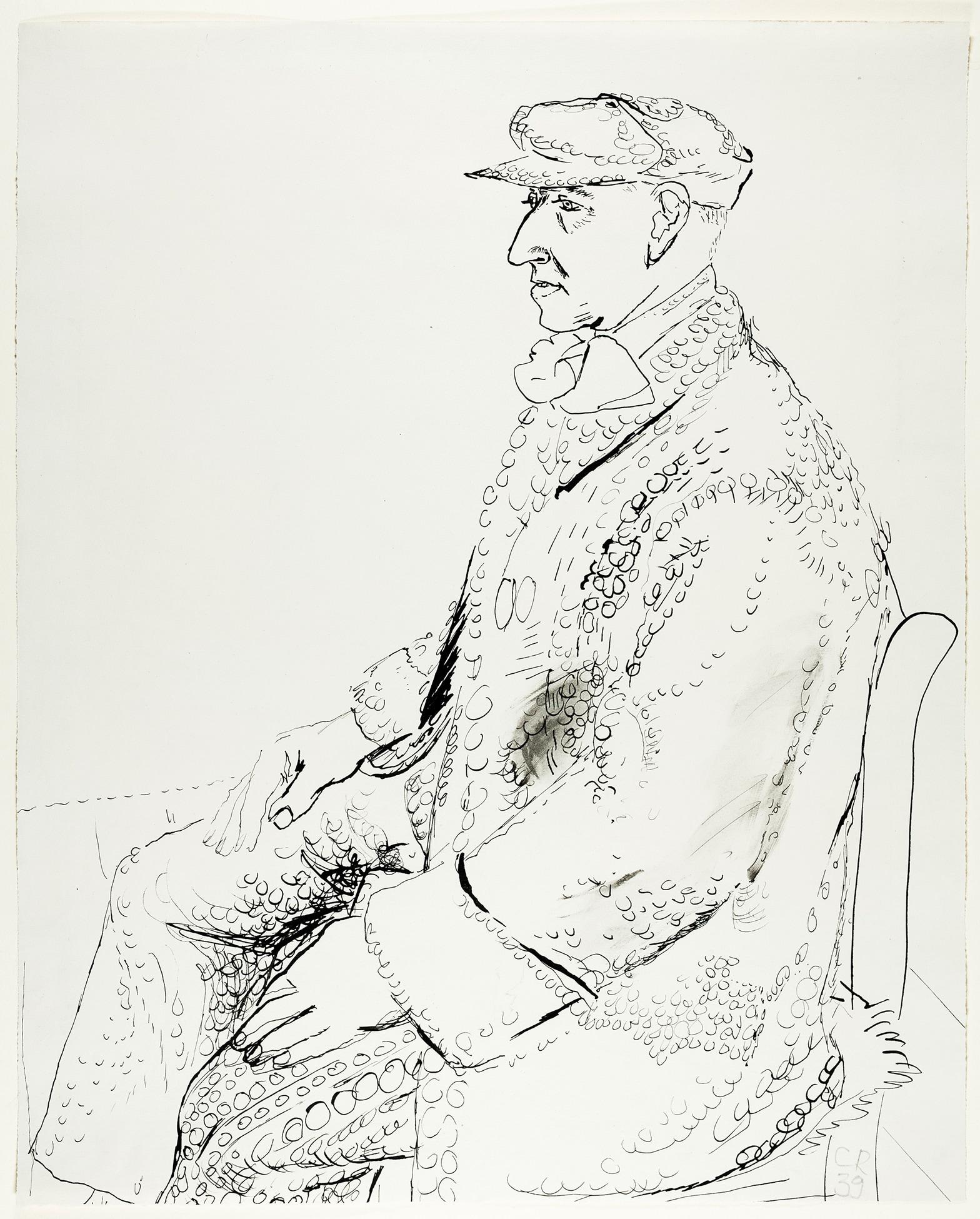 Richards, Ceri (1903 – 1971) – Bert Mathews, Pearly King of Hampstead ...