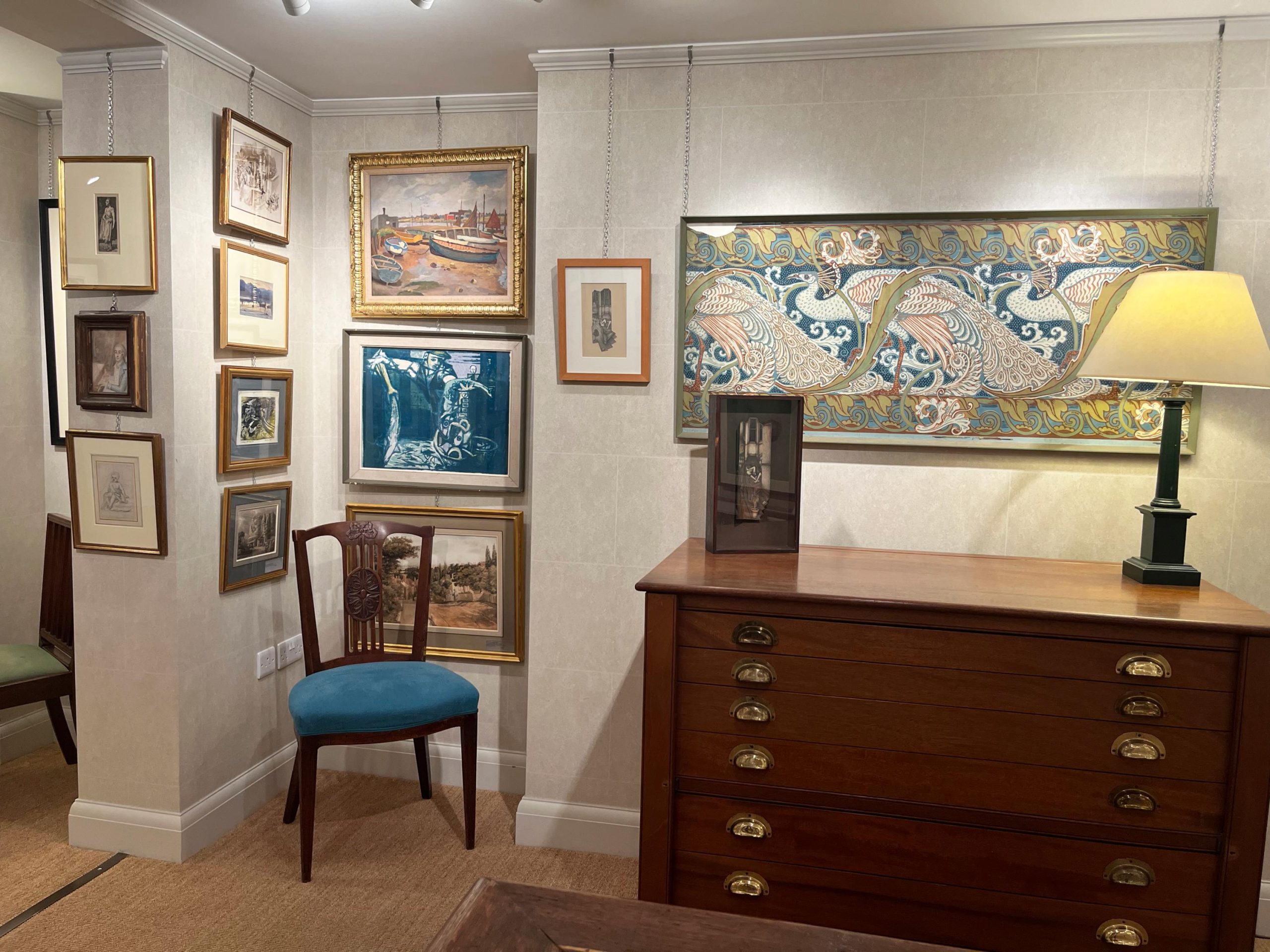 Malthouse, Eric (1914 – 1997) – Sorting Fish. | ABBOTT and HOLDER