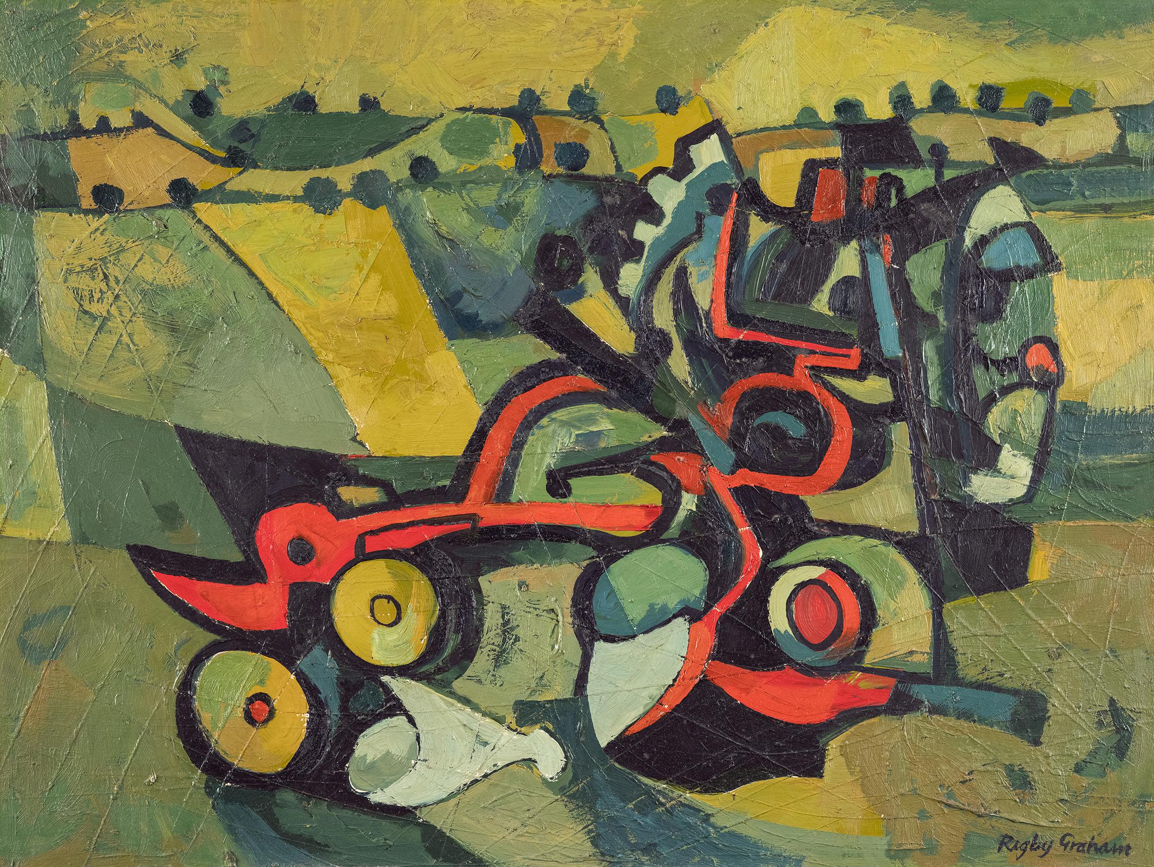 Graham, Rigby (1931 – 2015) – Leicestershire; ‘Red Machine ...