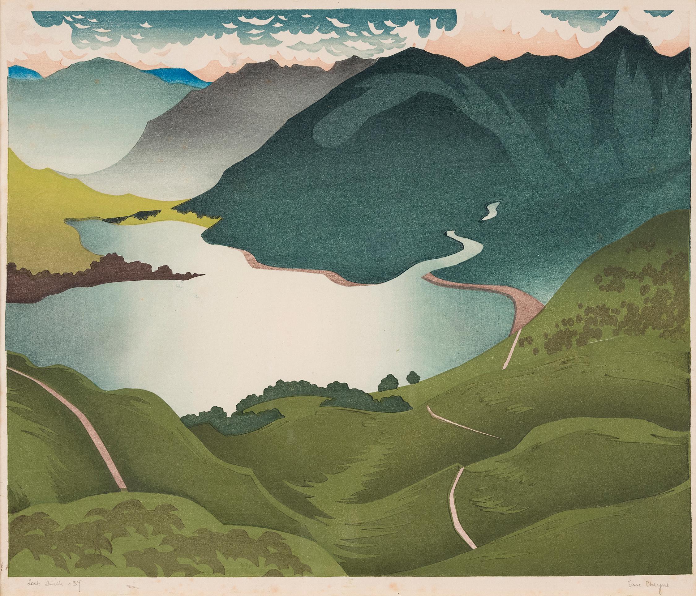 Cheyne, Ian (1895 – 1955) – Scotland; ‘Loch Duich’. | ABBOTT and HOLDER