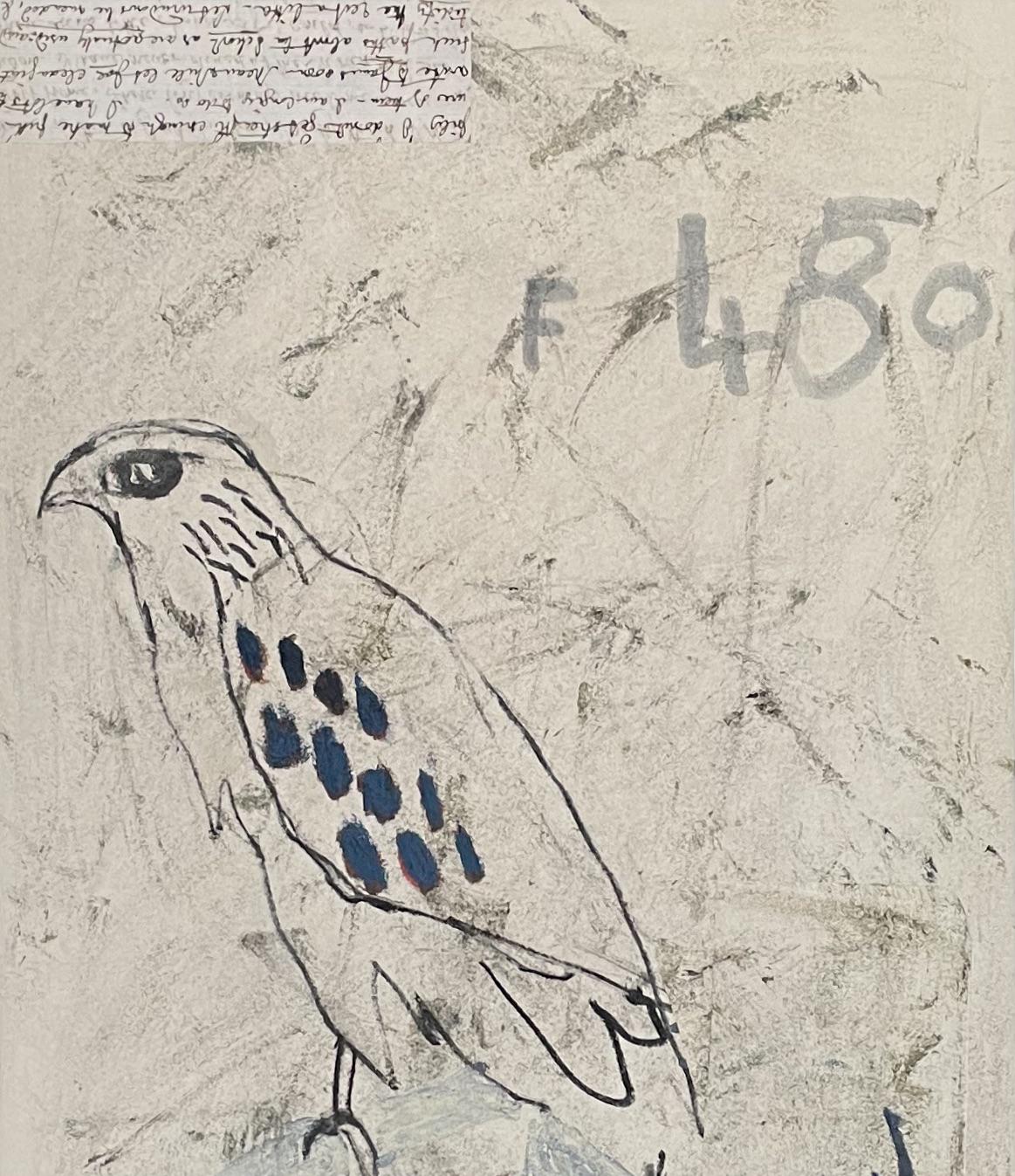 Stilwell (Contemporary), Peter – ‘Bird of Prey (blue spots)’. | ABBOTT ...