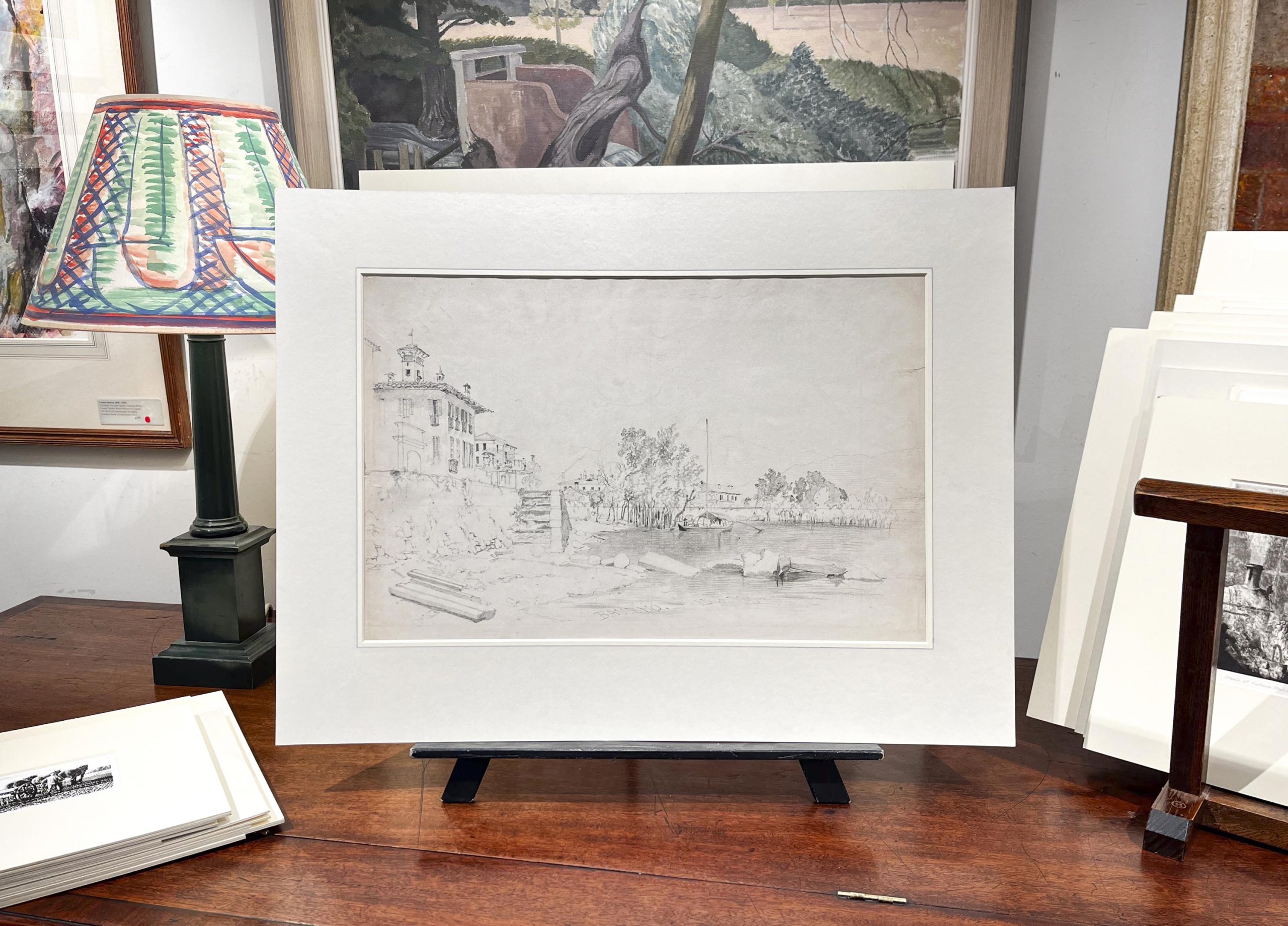 Pyne, George (1800 – 1884) – Italy; ‘Baveno, Il Lago Maggiore ...