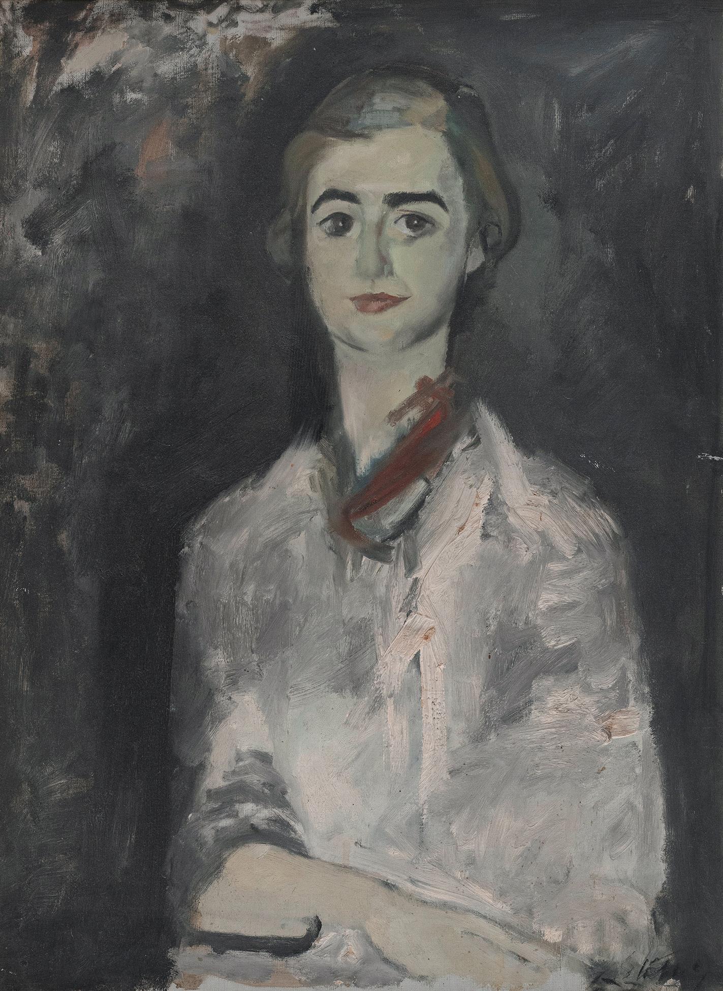 Stubbing, Tony (1921 – 1983) – Portrait of the artist Ruth Heppel (1926 ...