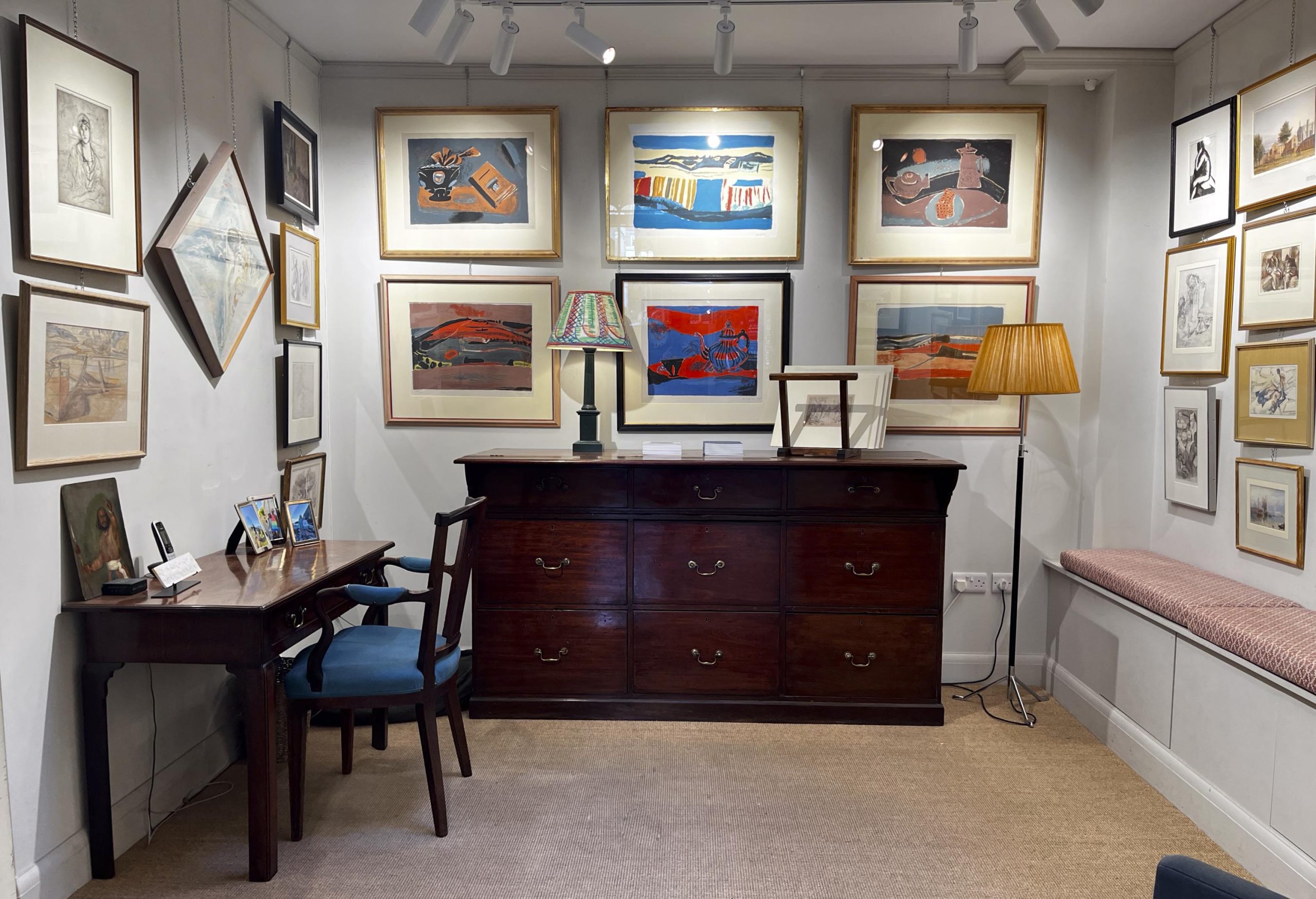 Hayden, Henri (1883 – 1970) – Blue Landscape. | ABBOTT and HOLDER