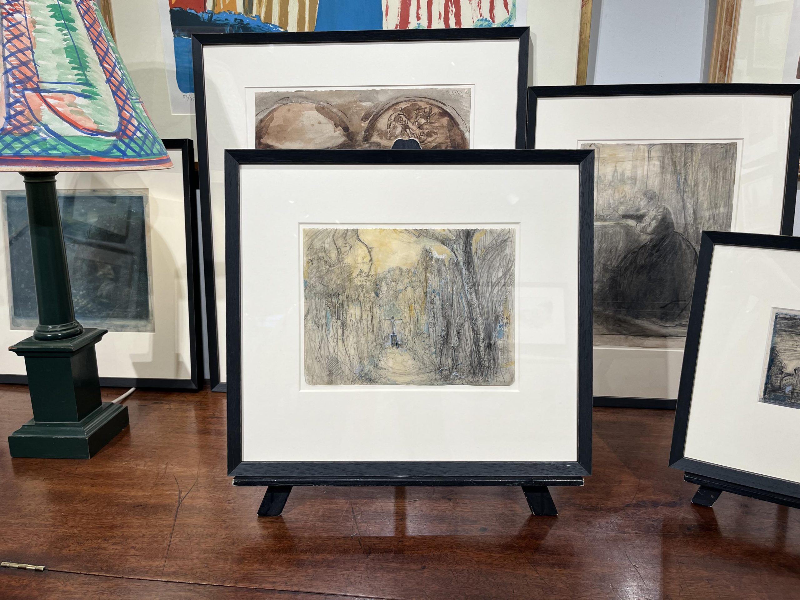 Headlam, Mary (1873 – 1959) – ‘Peacock Tree’, possibly an illustration ...