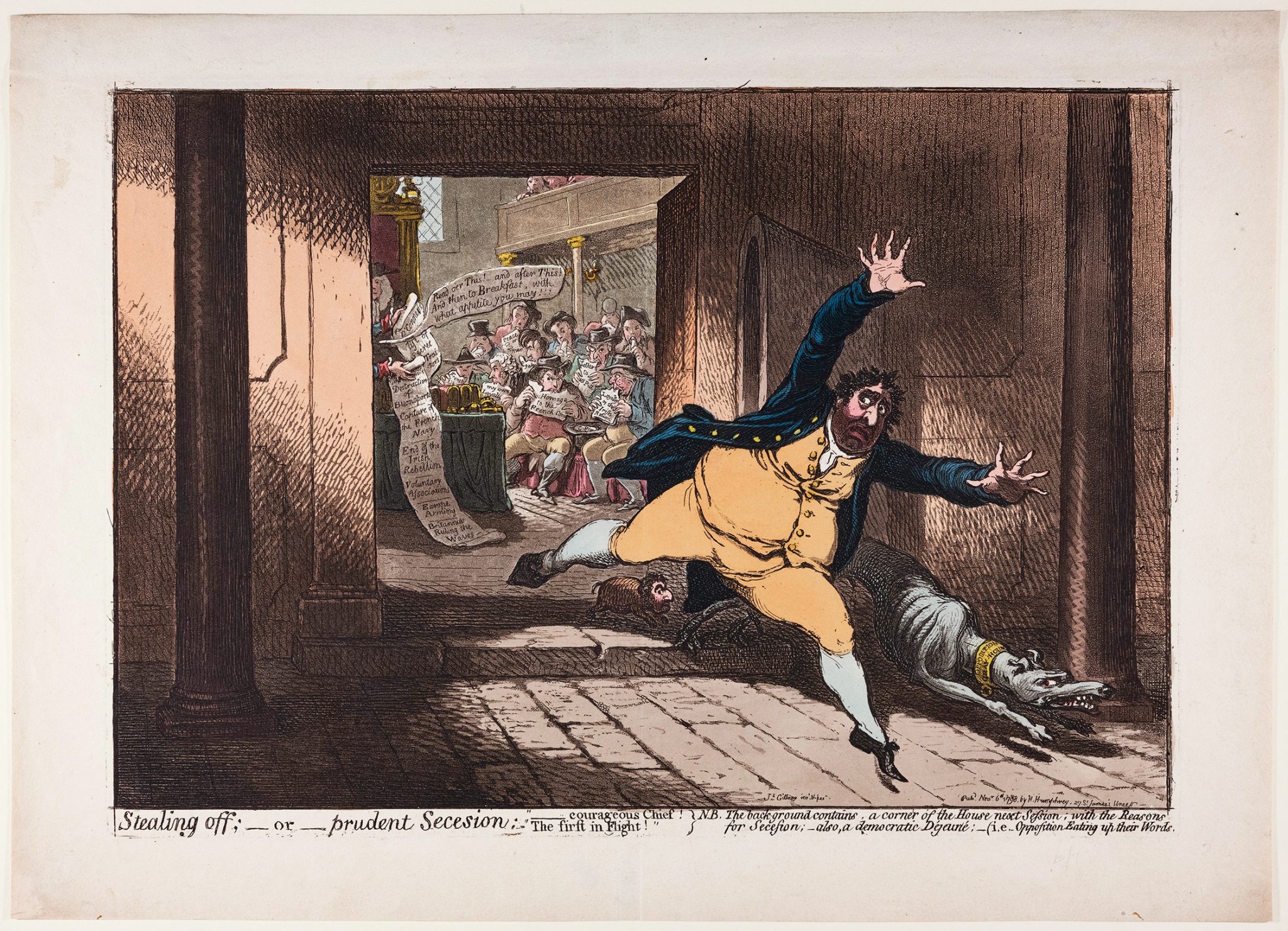 JAMES GILLRAY – SATIRES and CARICATURES | ABBOTT and HOLDER