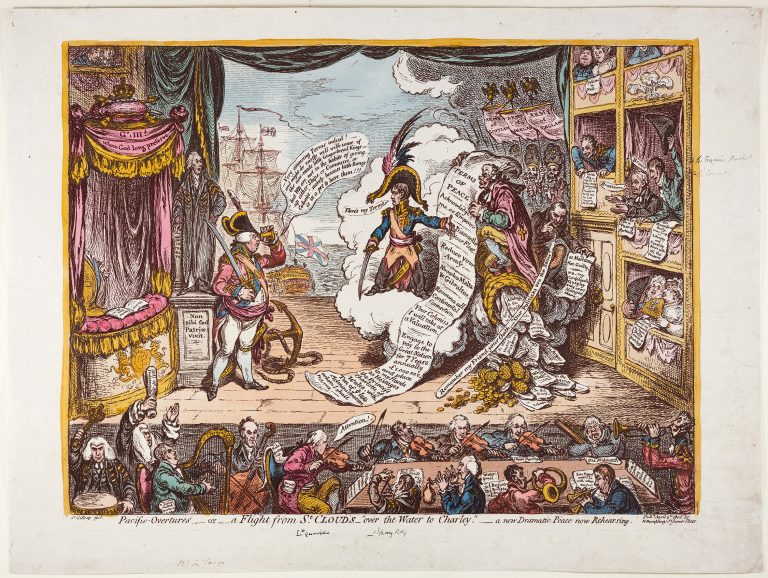 JAMES GILLRAY – SATIRES and CARICATURES | ABBOTT and HOLDER