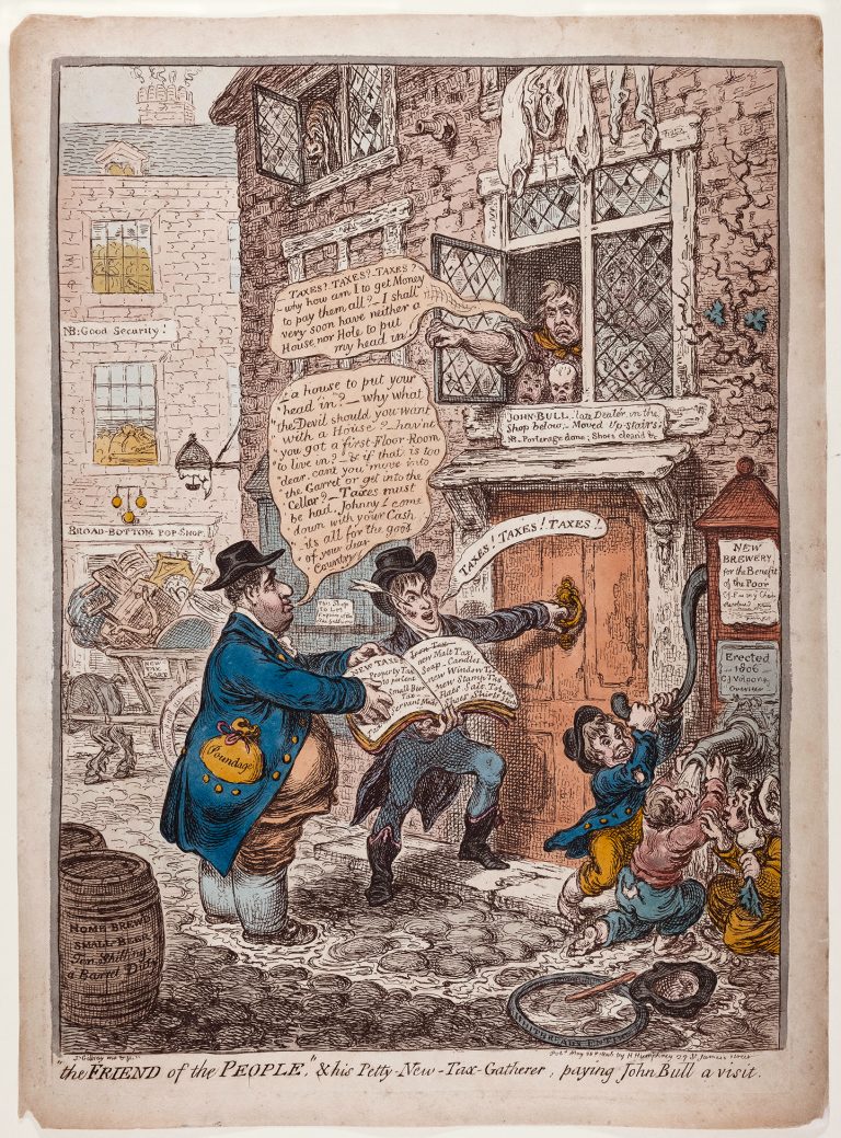 JAMES GILLRAY – SATIRES and CARICATURES | ABBOTT and HOLDER
