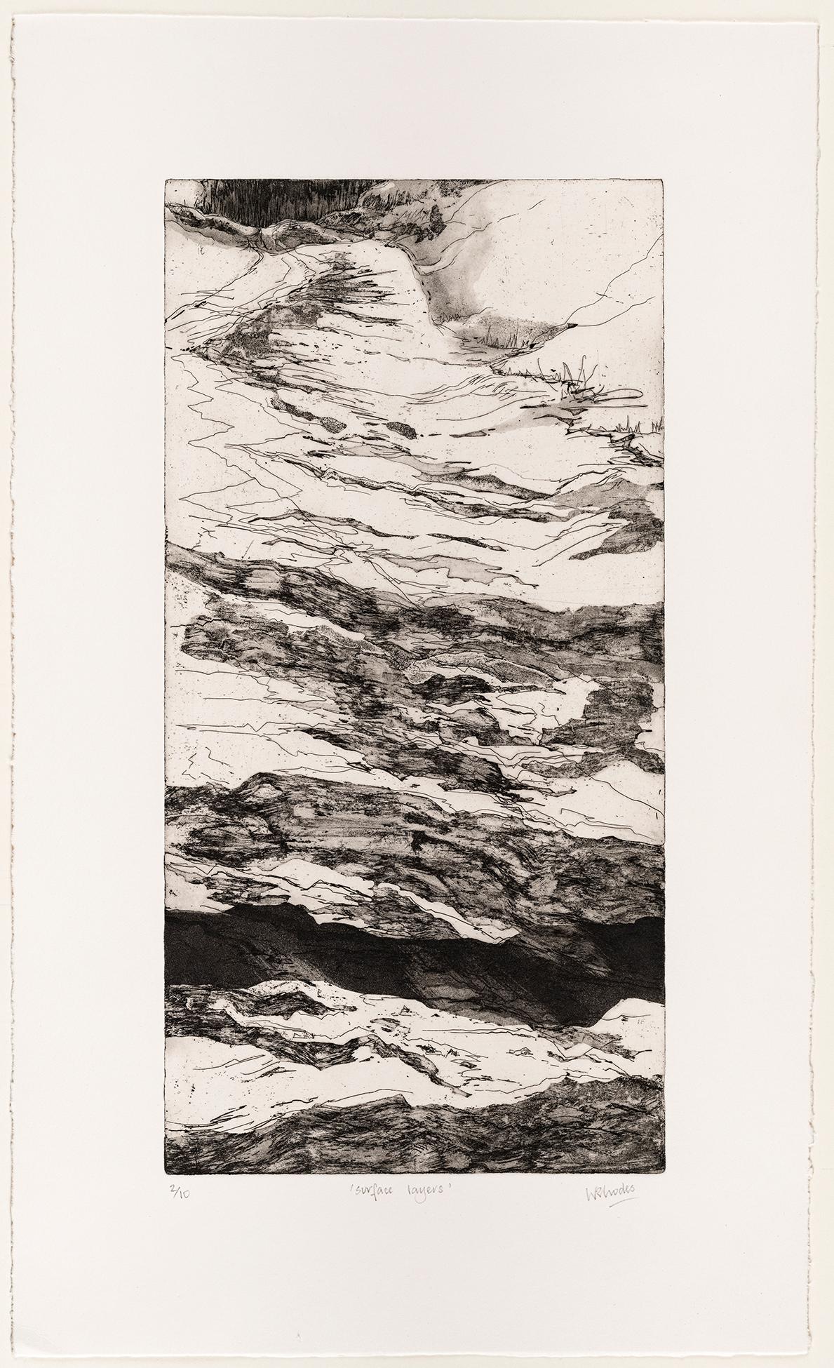 Rhodes (Contemporary), Wendy – ‘Surface Layers’. | ABBOTT and HOLDER