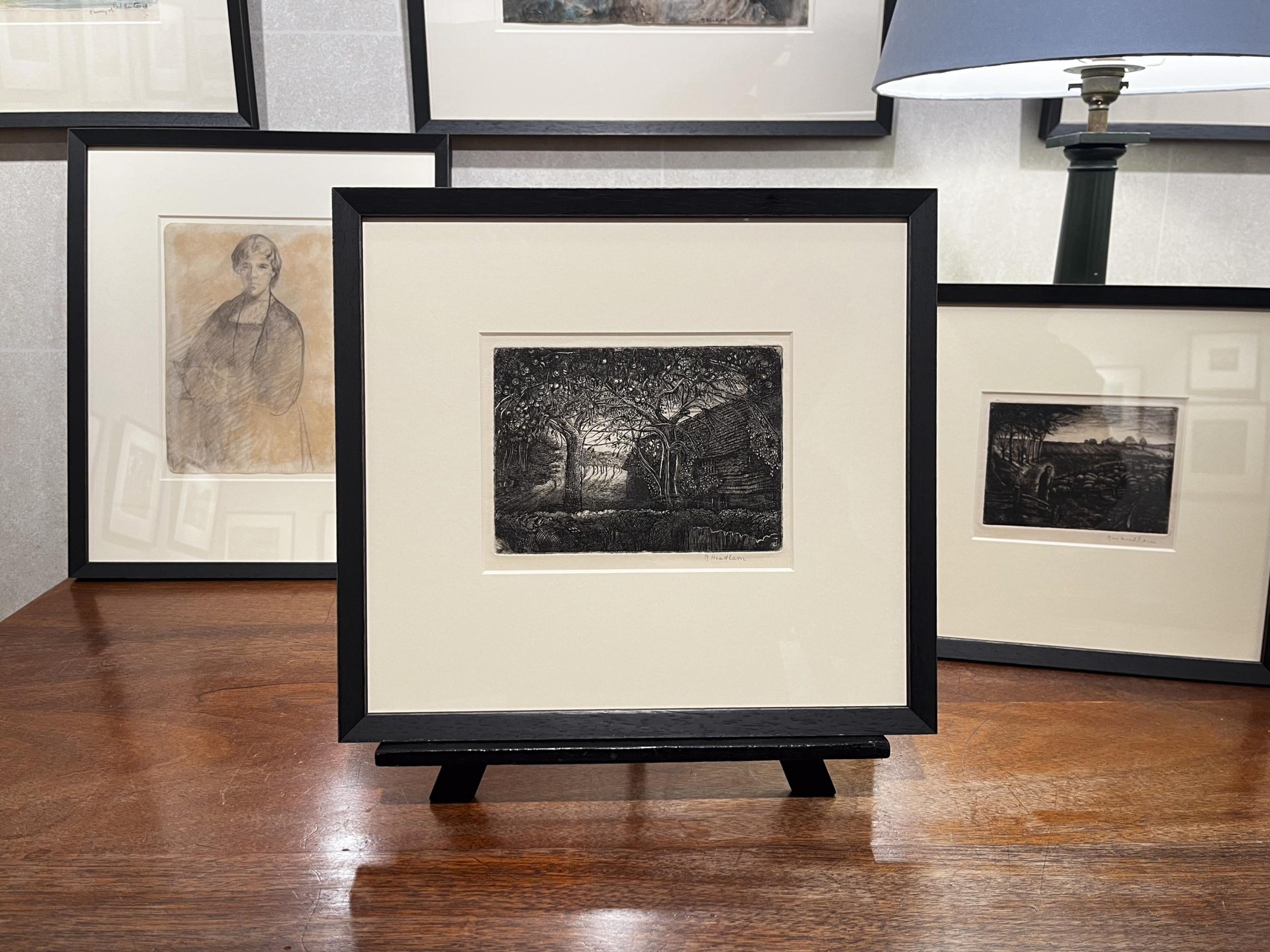 Headlam, Mary (1874 – 1959) – Barn and Orchard (Cf. Nos. 52 and 63 ...