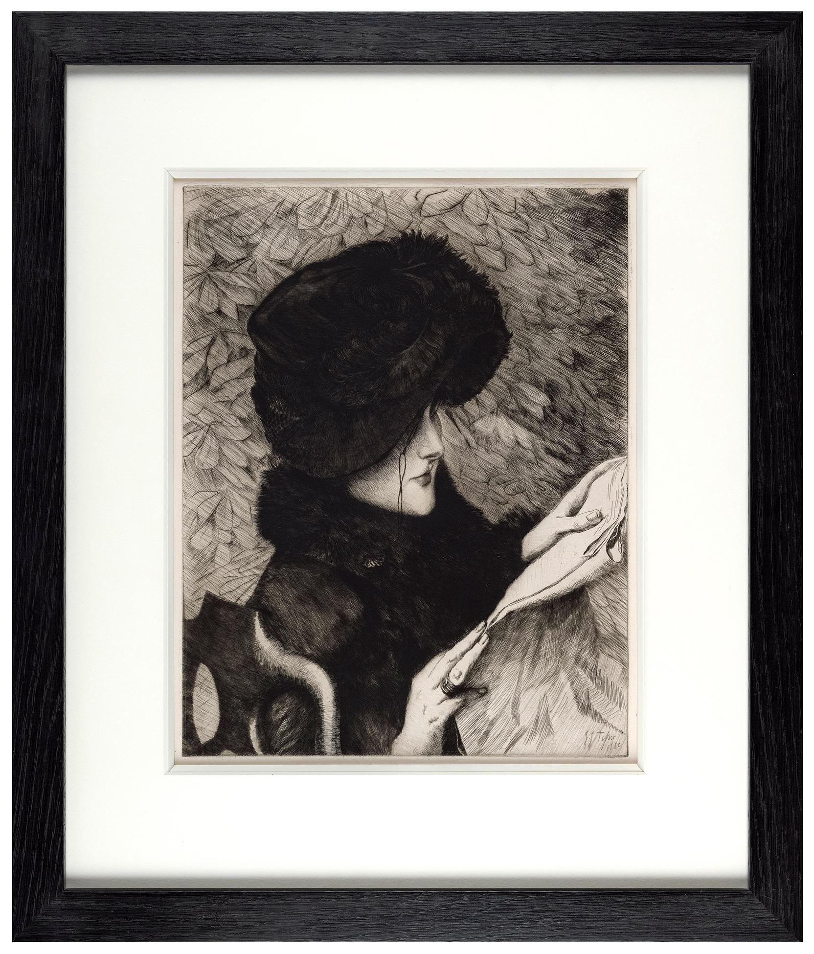 Tissot, James (1836 – 1902) – ‘Le Journal’. | ABBOTT and HOLDER