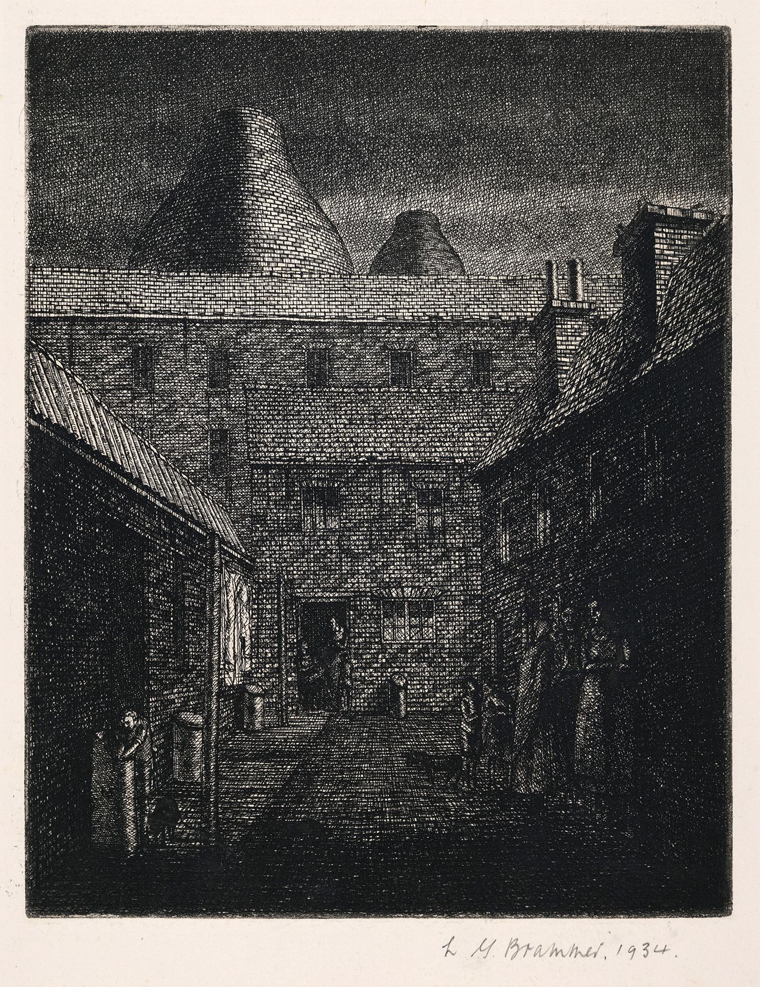 Brammer R.E., Leonard Griffith (1906 – 1994) – PAIR: Staffordshire ...