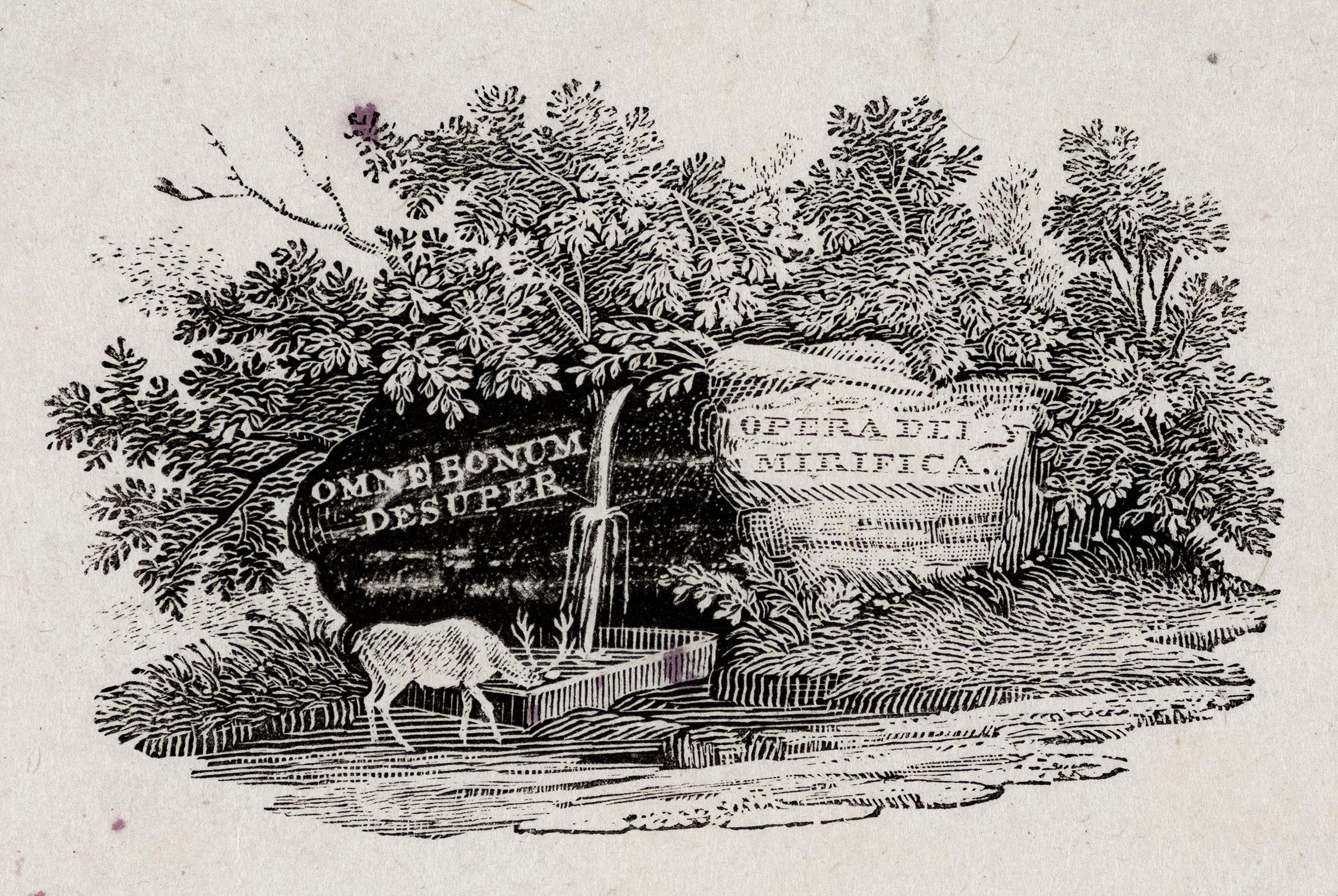 Bewick, Thomas (1751 – 1828) – Frontispiece for ‘A General History of ...