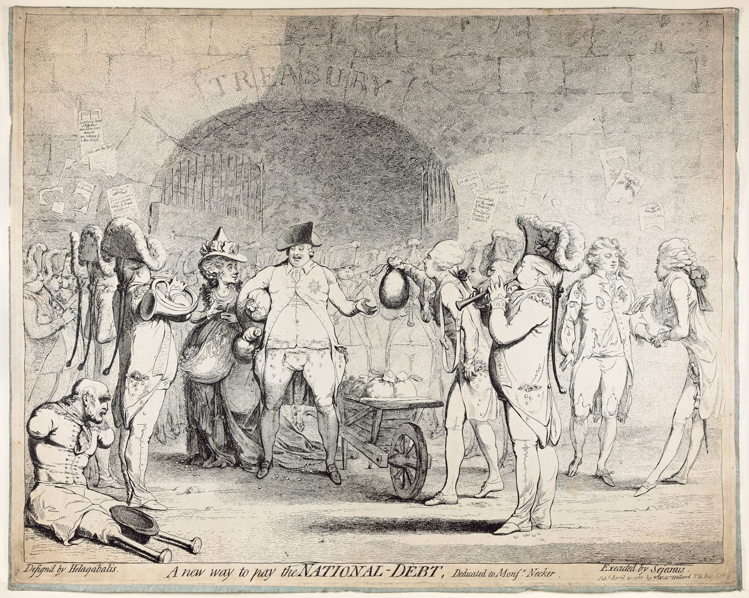 JAMES GILLRAY – SATIRES and CARICATURES | ABBOTT and HOLDER
